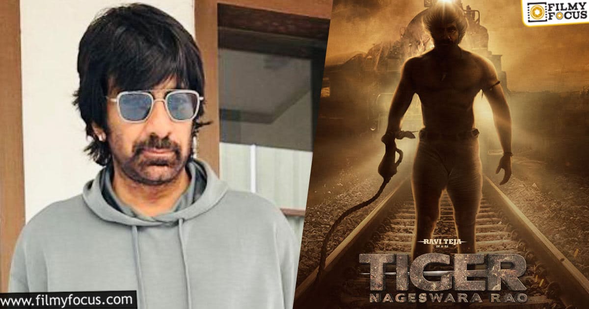 Tiger Nageswara Rao's First Look; Deets Inside - Filmy Focus