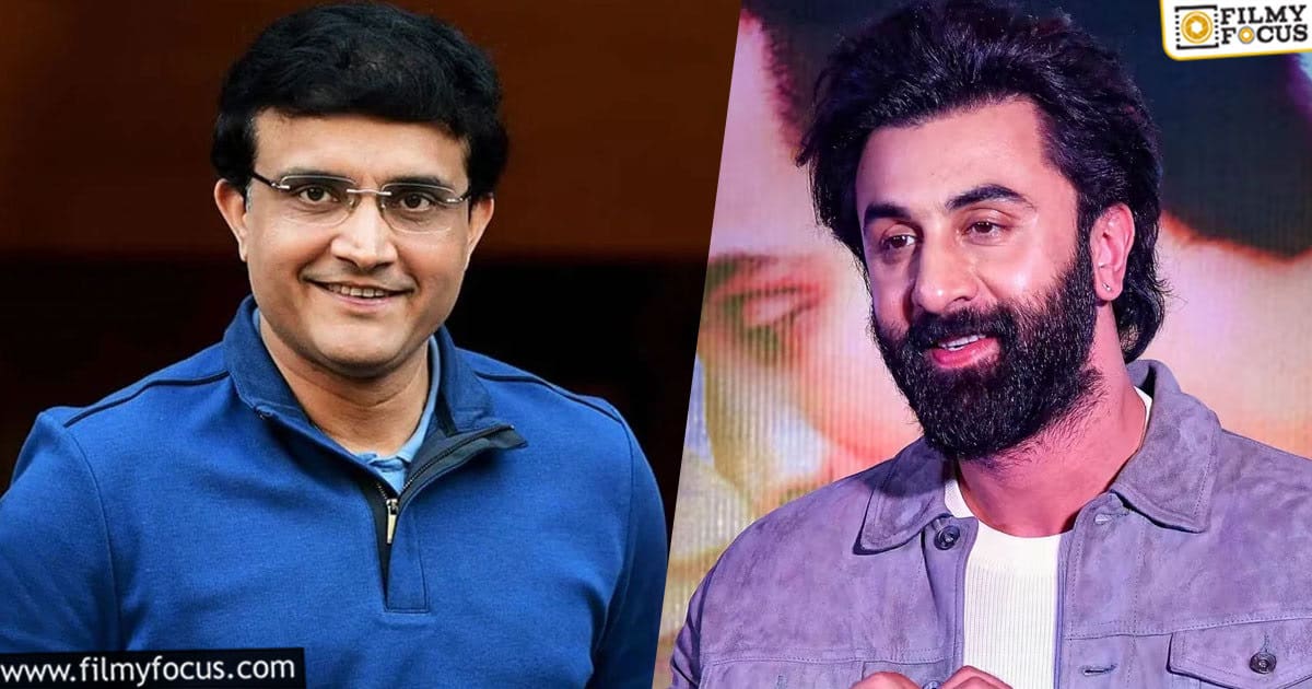 Ranbir Kapoor To Play The Role Of Sourav Ganguly in a biopic ?? - Filmy Focus