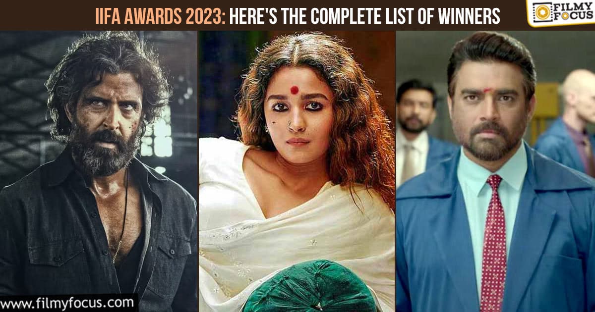 IIFA Awards 2023: Here's the Complete List of Winners - Filmy Focus