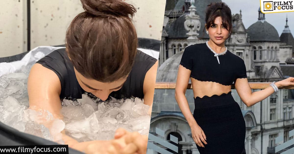 Samantha Ruth Prabhu Takes Ice bath Treatment Amidst her Shoot for Citadel; here is why? - Filmy ...