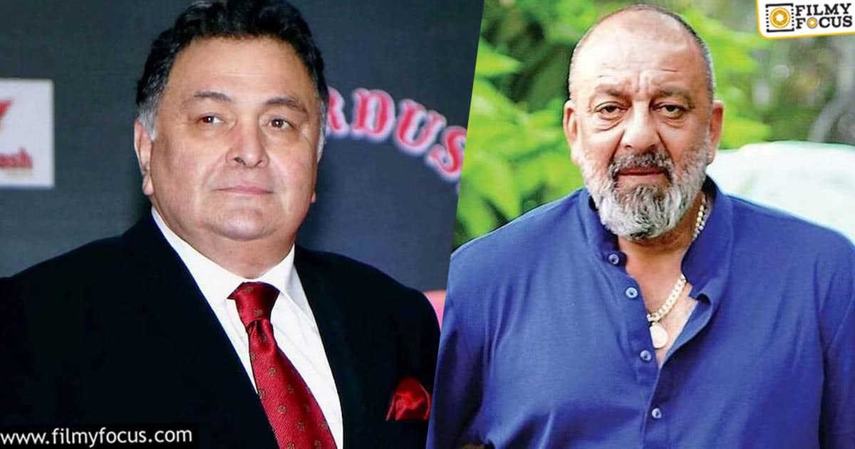 Do you know Sanjay Dutt Once Wanted to Hit Rishi Kapoor - Filmy Focus