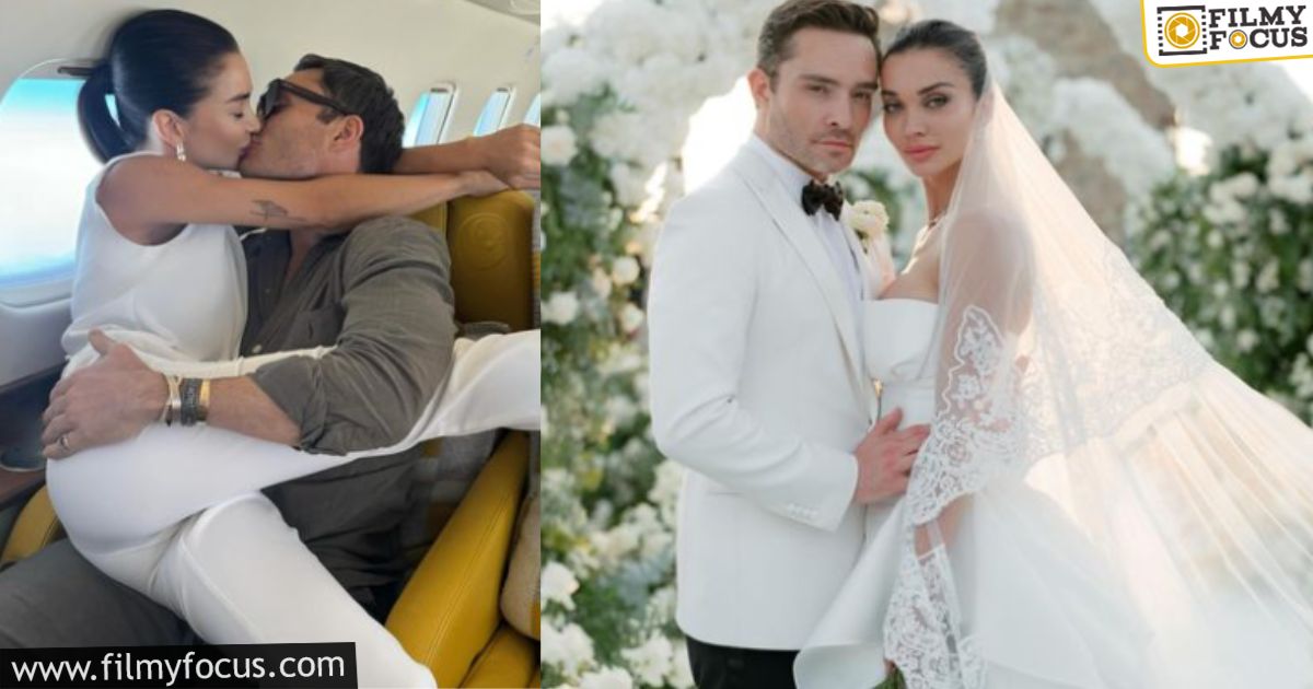 Amy Jackson And Ed Westwick Have Tied The Knot - Filmy Focus